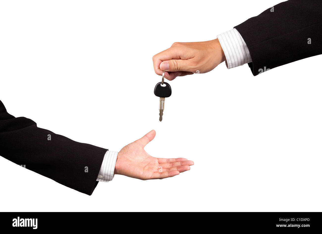 Car salesman handover hi-res stock photography and images - Alamy