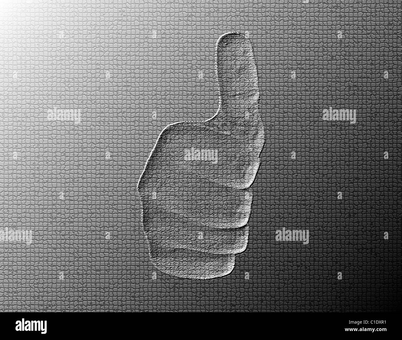 Metallic palm Black and White Stock Photos & Images - Alamy