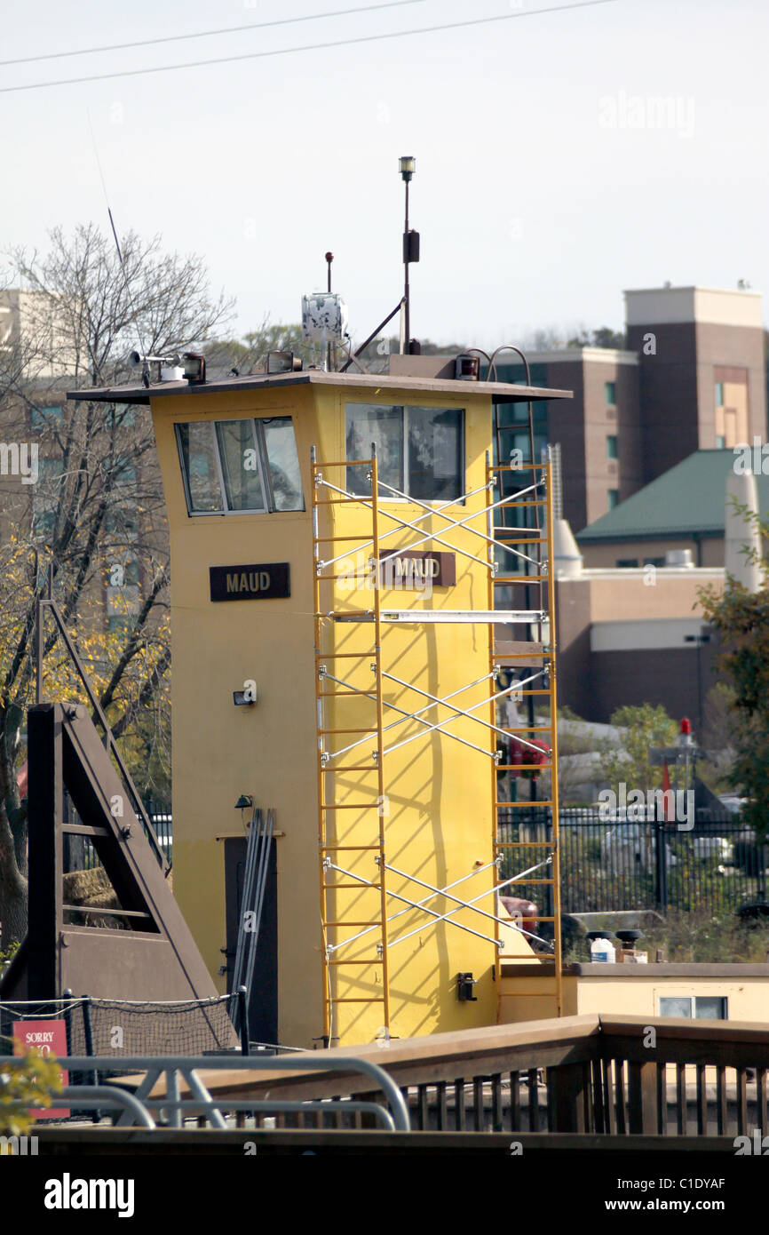 Wheelhouse of the Maud Stock Photo - Alamy