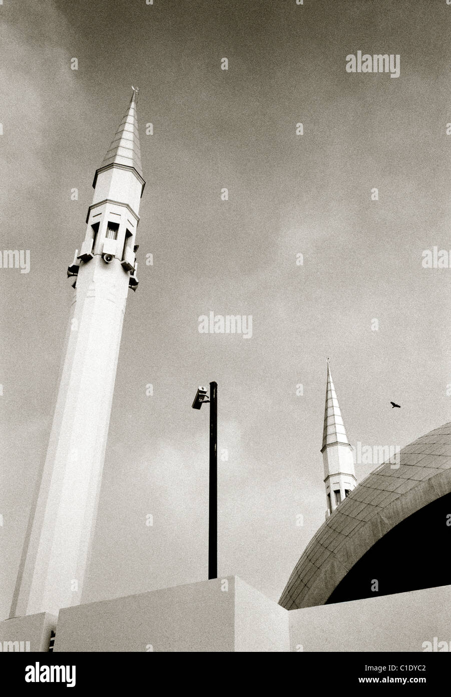 Modern architecture of Sakirin Mosque in Uskudar in Istanbul in Turkey ...