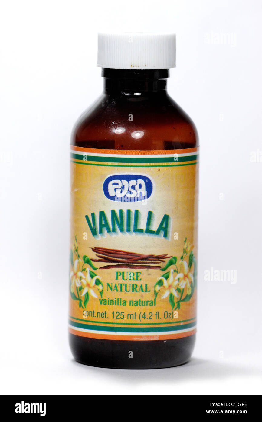 Vanilla extract bottle hi-res stock photography and images - Alamy
