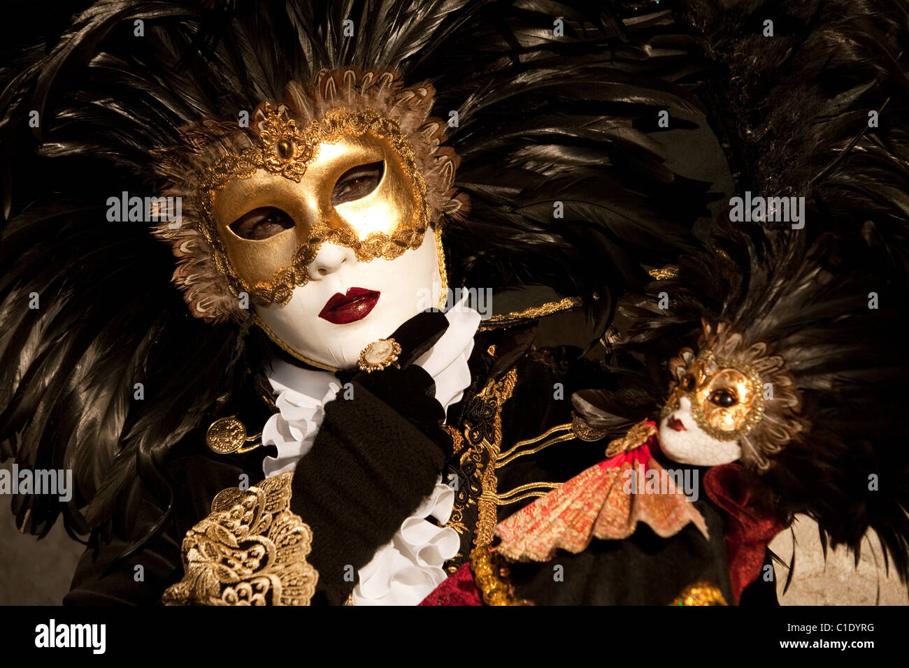masked characters at the Venice Carnival, Venice, Italy Stock Photo - Alamy