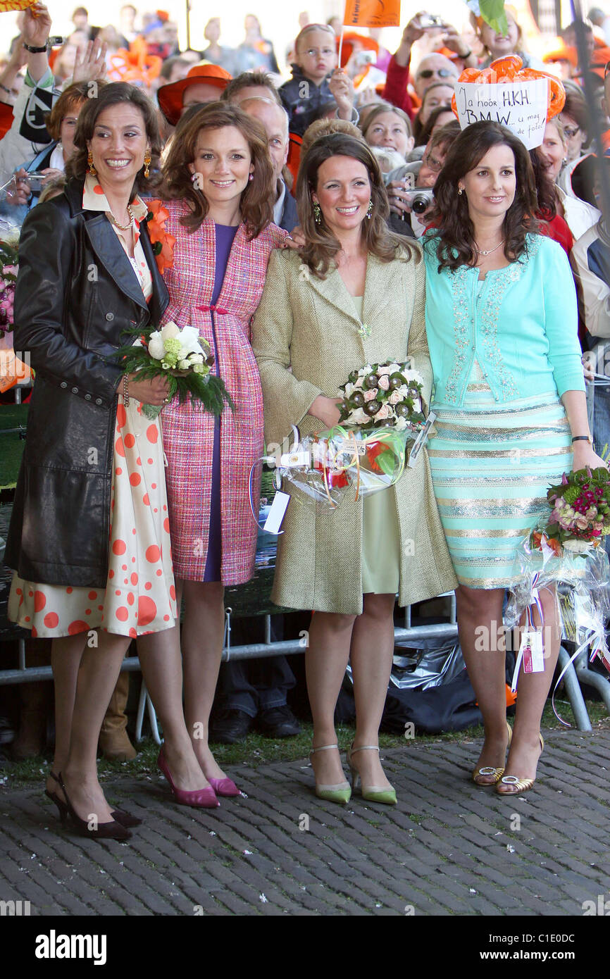 Princess Marilene, Princess Aimee, Princess Annette and Princess Anita ...