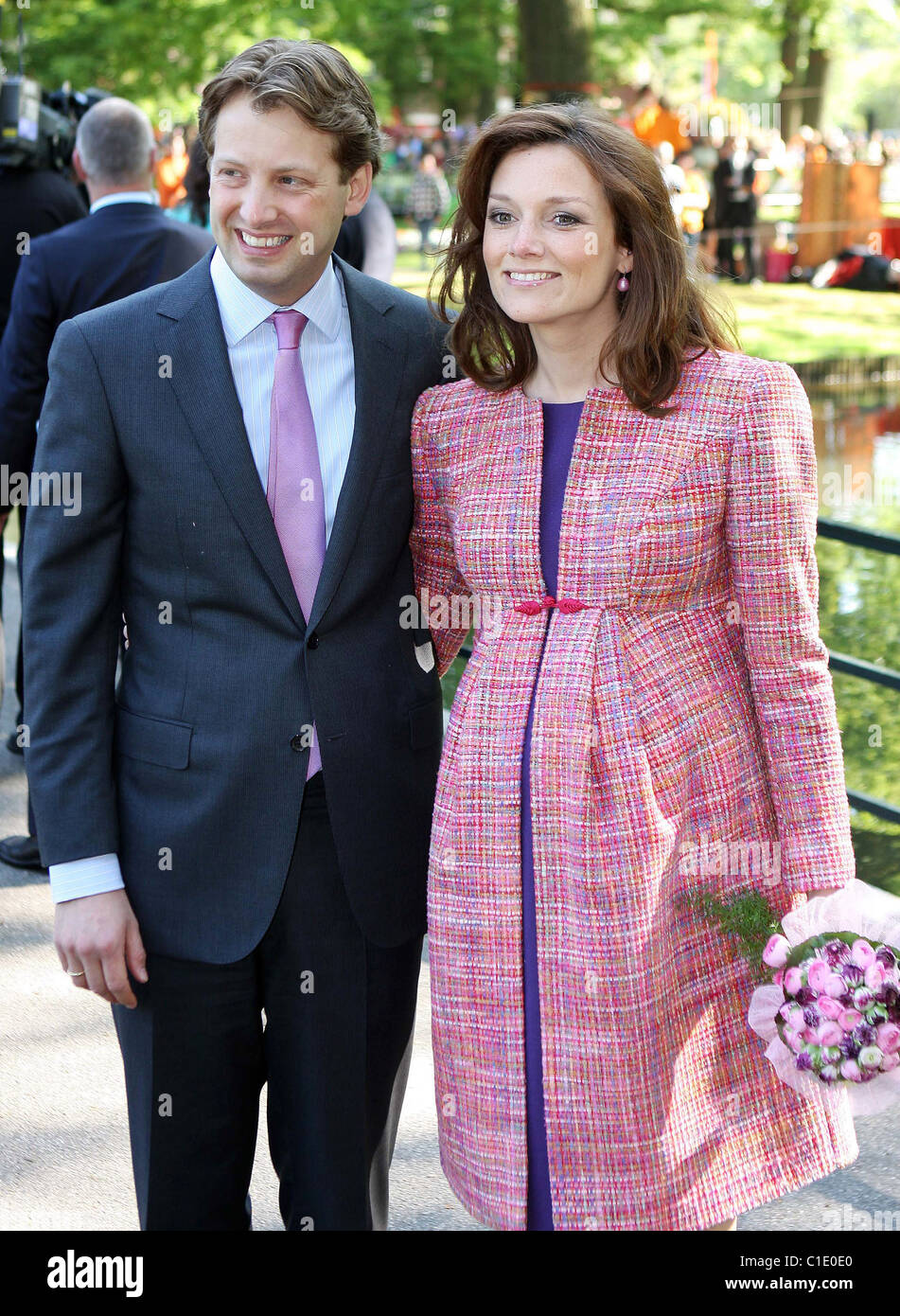 Prince Floris and Princess Aimee The Dutch Royal family celebrate ...
