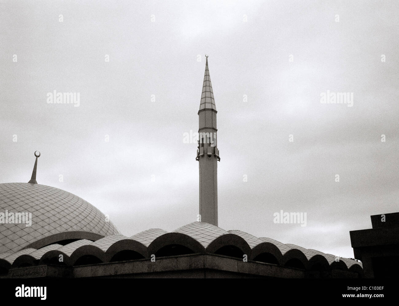 Modern architecture of Sakirin Mosque in Uskudar in Istanbul in Turkey ...
