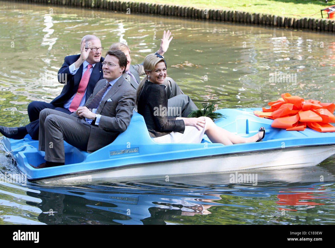 Prince Willem-Alexander, Princess Maxima, Pieter van Vollenhoven and ...