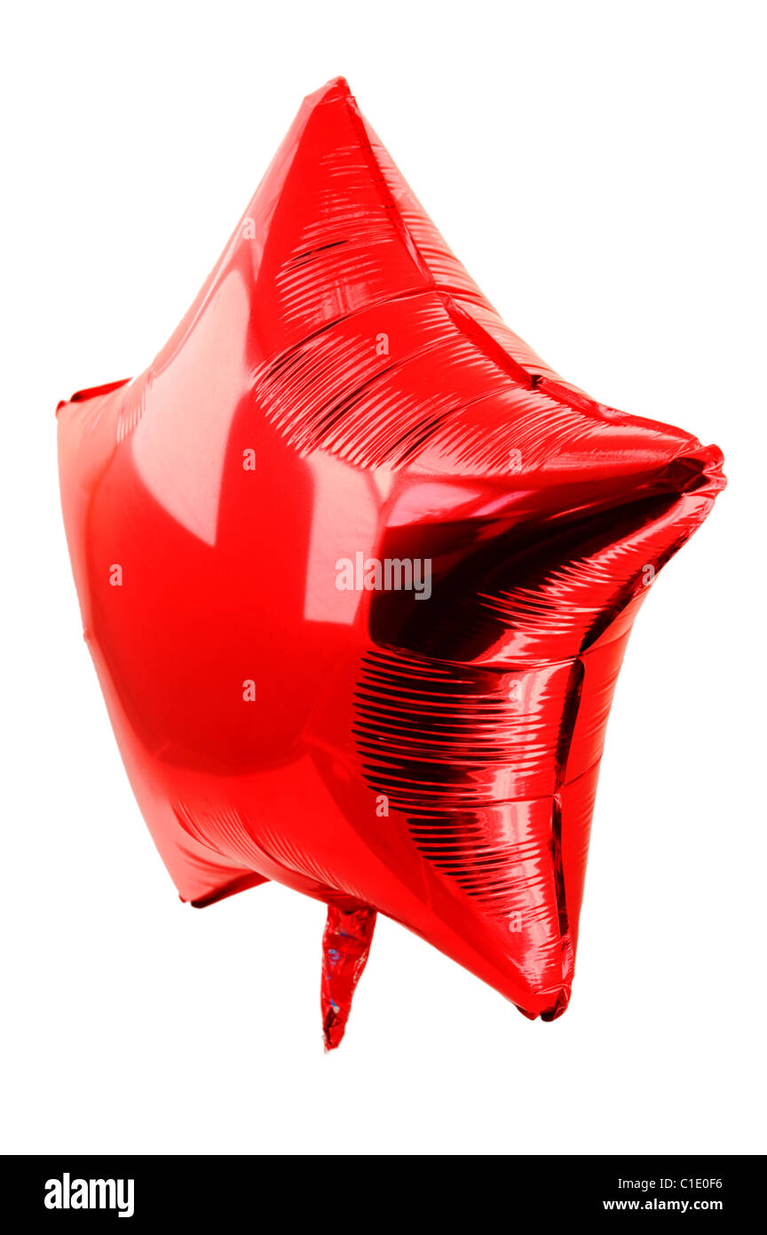White helium balloon on Cut Out Stock Images & Pictures - Alamy
