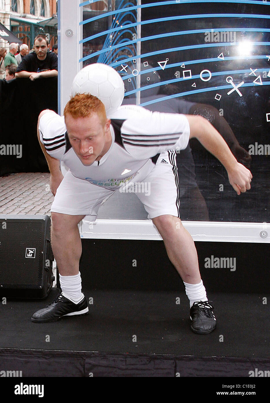 Dan Magness attempts to break the Guinness World Record for keeping a ...