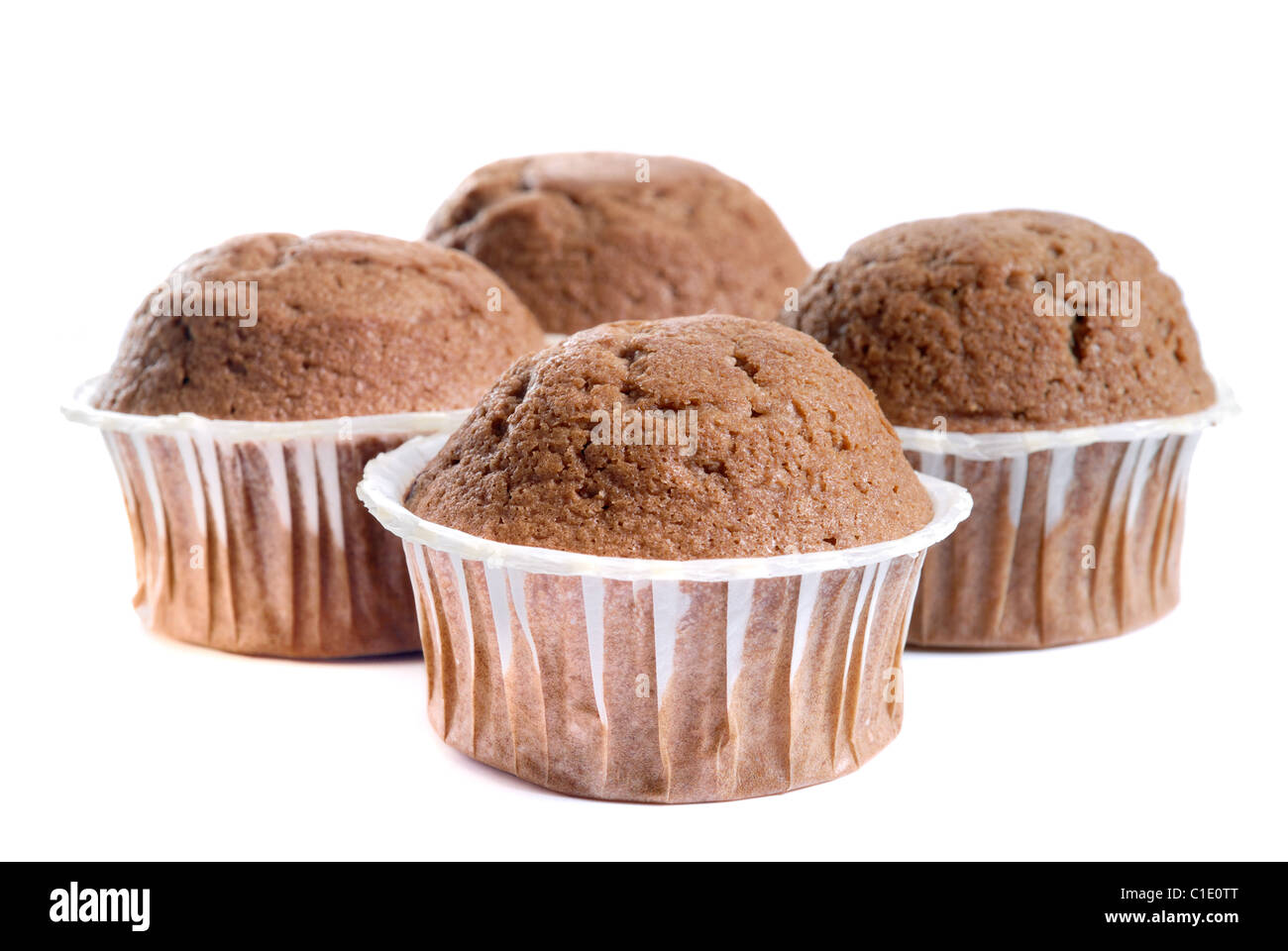 Muffins isolated on white background Stock Photo - Alamy