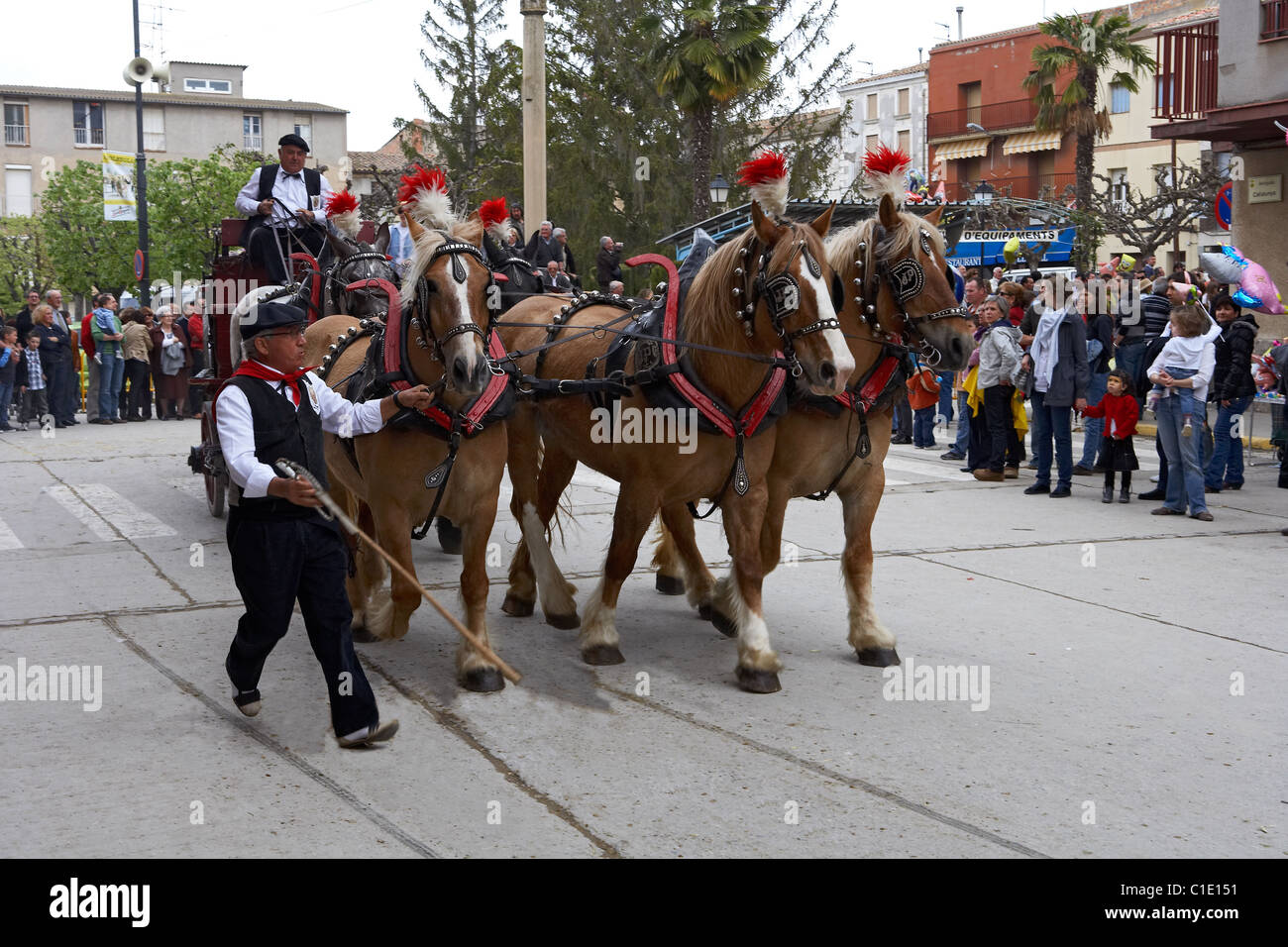 Exhibition Carts in Anglesola. LLeida, Spain Stock Photo - Alamy