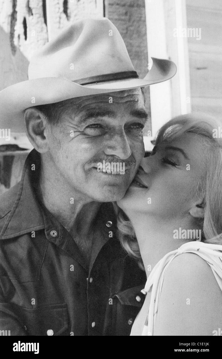 THE MISFITS 1961 UA Seven Arts film with Clark Gable and Marilyn Monroe ...