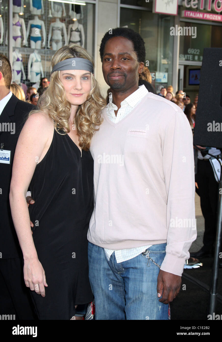 Harold Perrineau & wife Los Angeles Premiere of "Star Trek" - Arrivals ...