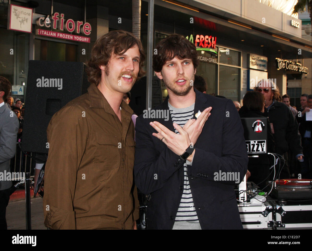 Daniel Heder & Jon Heder Los Angeles Premiere of "Star Trek" - Arrivals ...