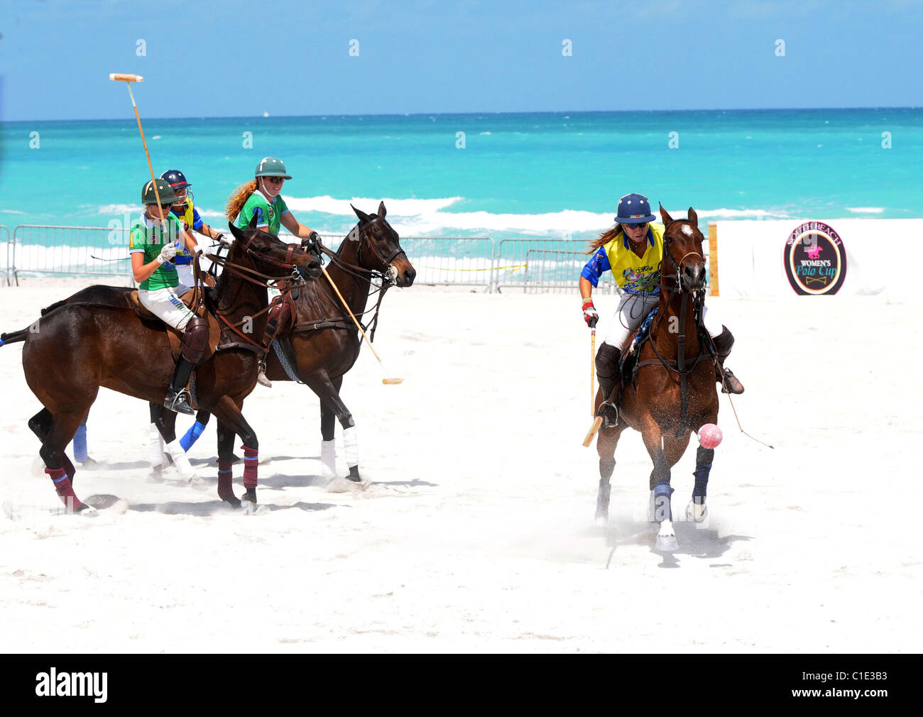 Team Geico (yellow) and Stall Watch/Grey Goose (green) The 5th Annual ...