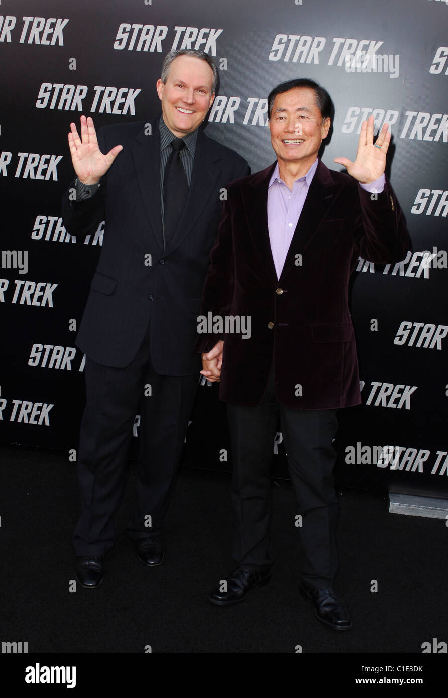 George Takei and husband Brad Altman Los Angeles Premiere of 'Star Trek ...
