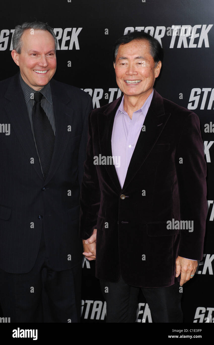 George Takei and husband Brad Altman Los Angeles Premiere of 'Star Trek ...