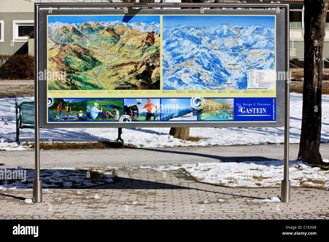 Tourist information map hi-res stock photography and images - Alamy