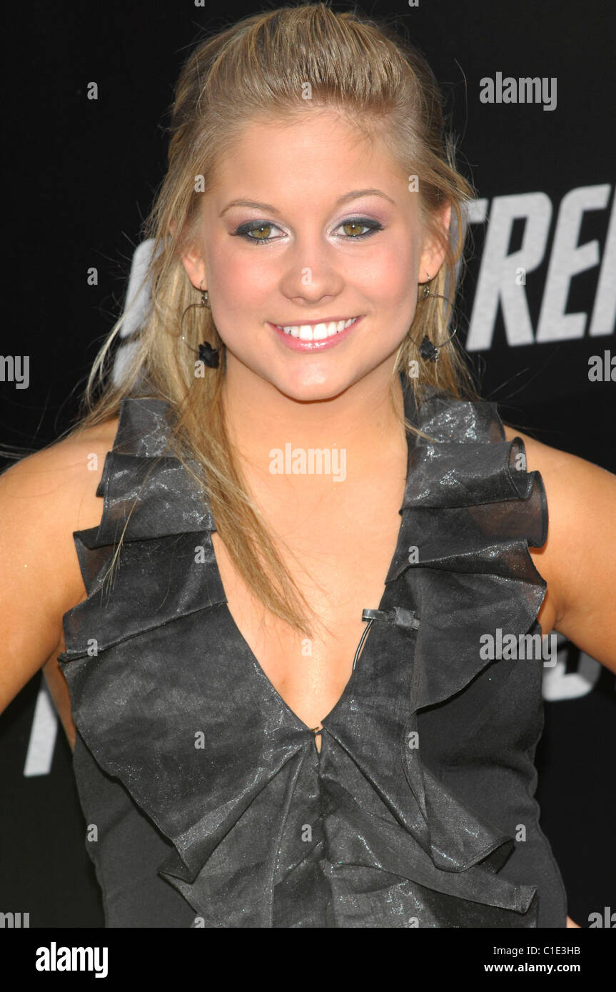Shawn Johnson Los Angeles Premiere of 'Star Trek' held at Grauman's ...