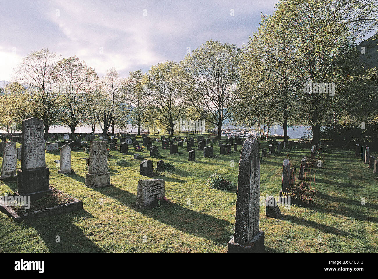 Norway, Hardanger Fjord, Kinsarvik Stock Photo - Alamy