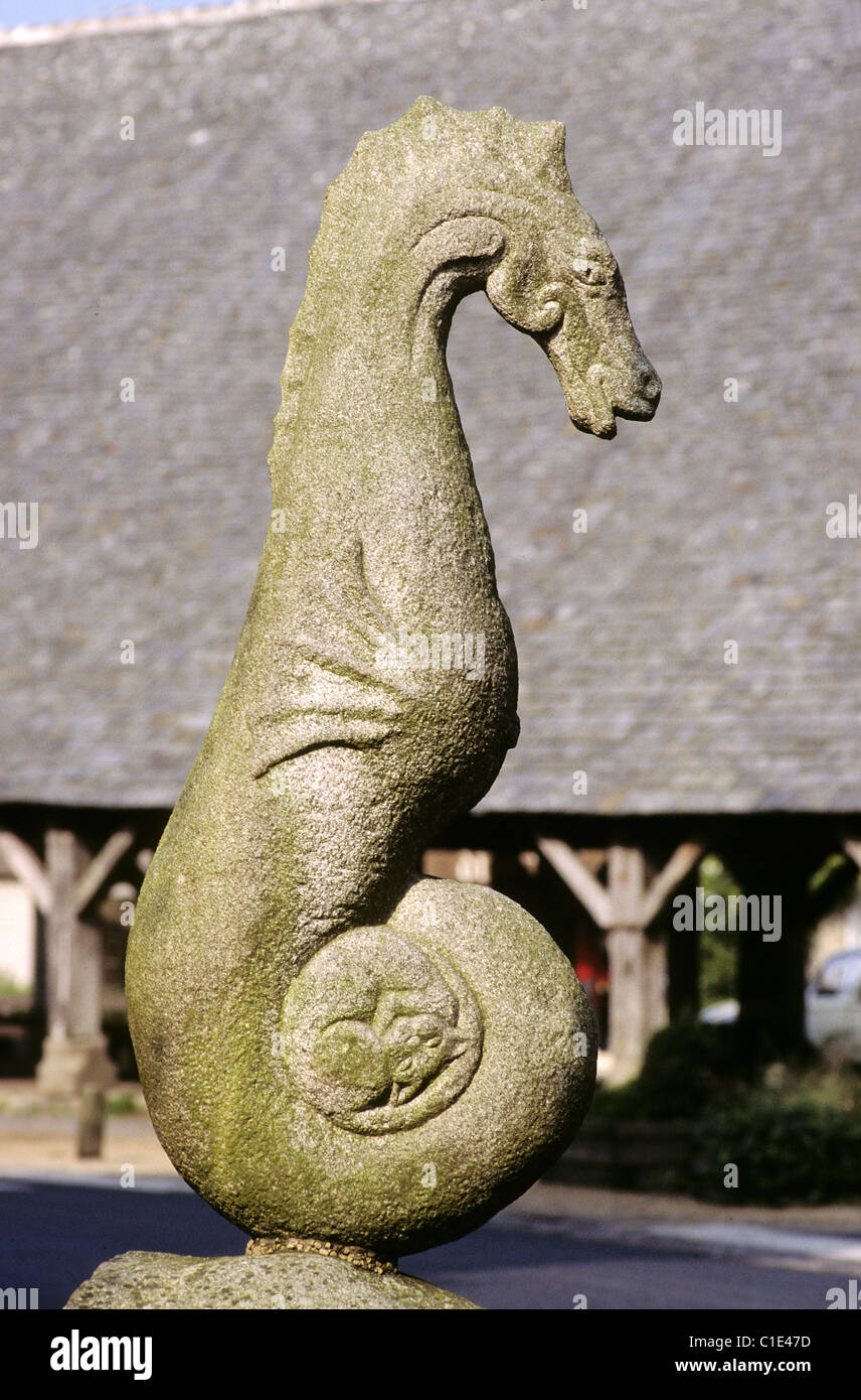 Hippocampus sculpture hi-res stock photography and images - Alamy