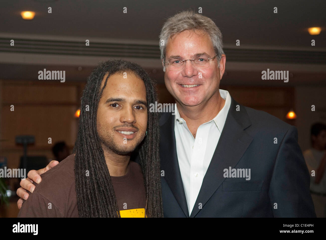 Violinist Daniel Bernard Roumain (DBR) and CEO and President of the ...