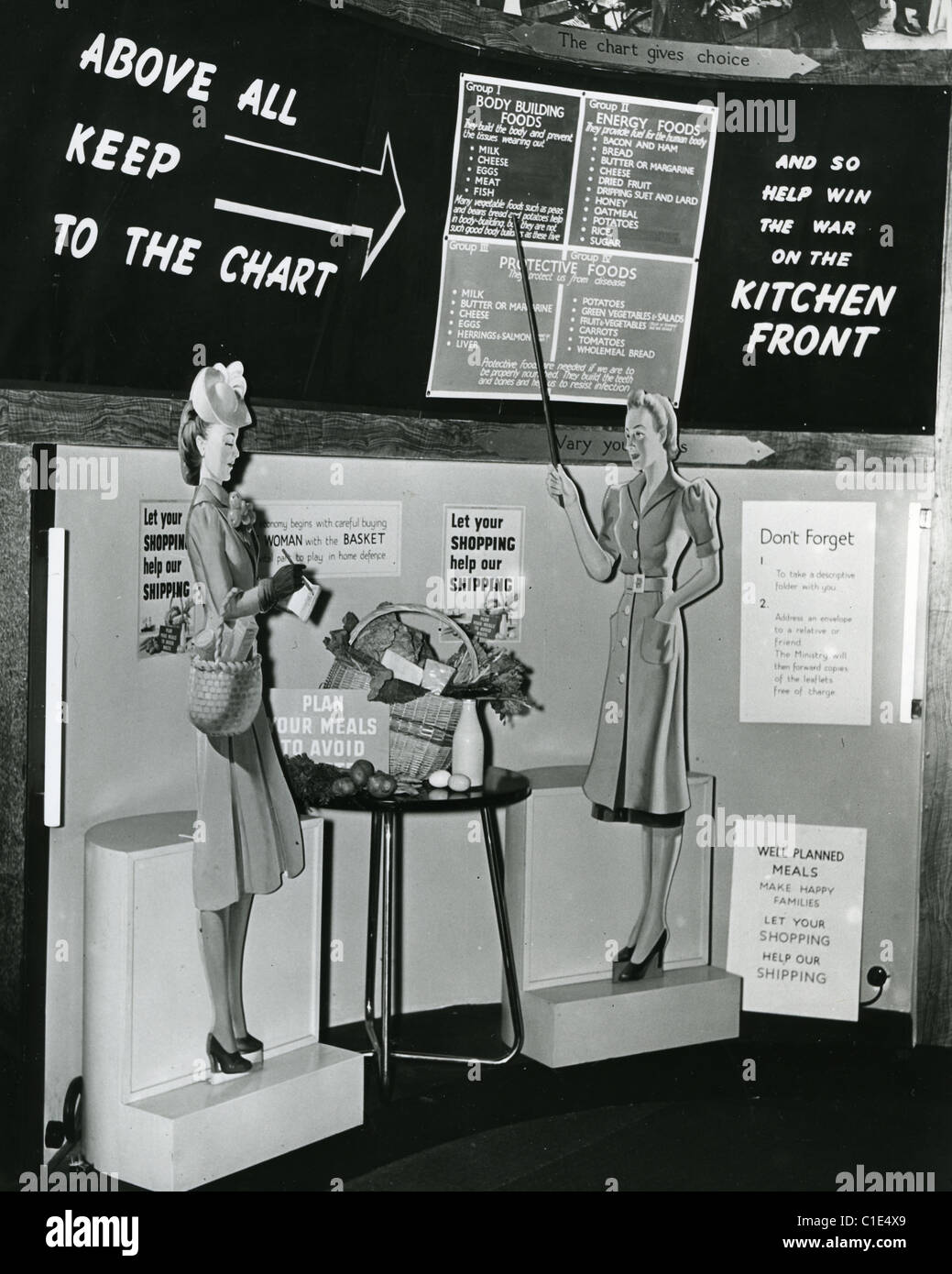 Rationing ww2 hi-res stock photography and images - Alamy