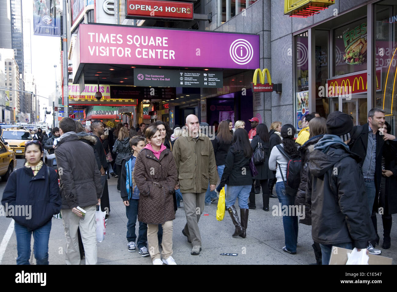 Visitor times square in new hi-res stock photography and images - Alamy