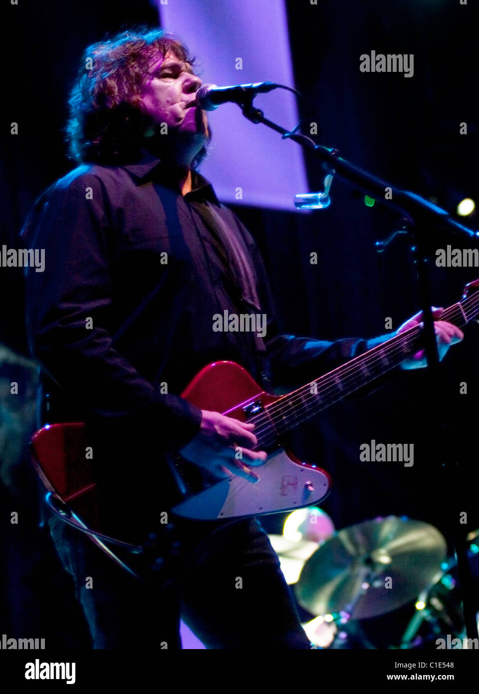 Gary Moore performing live on stage at Manchester Apollo. Manchester ...