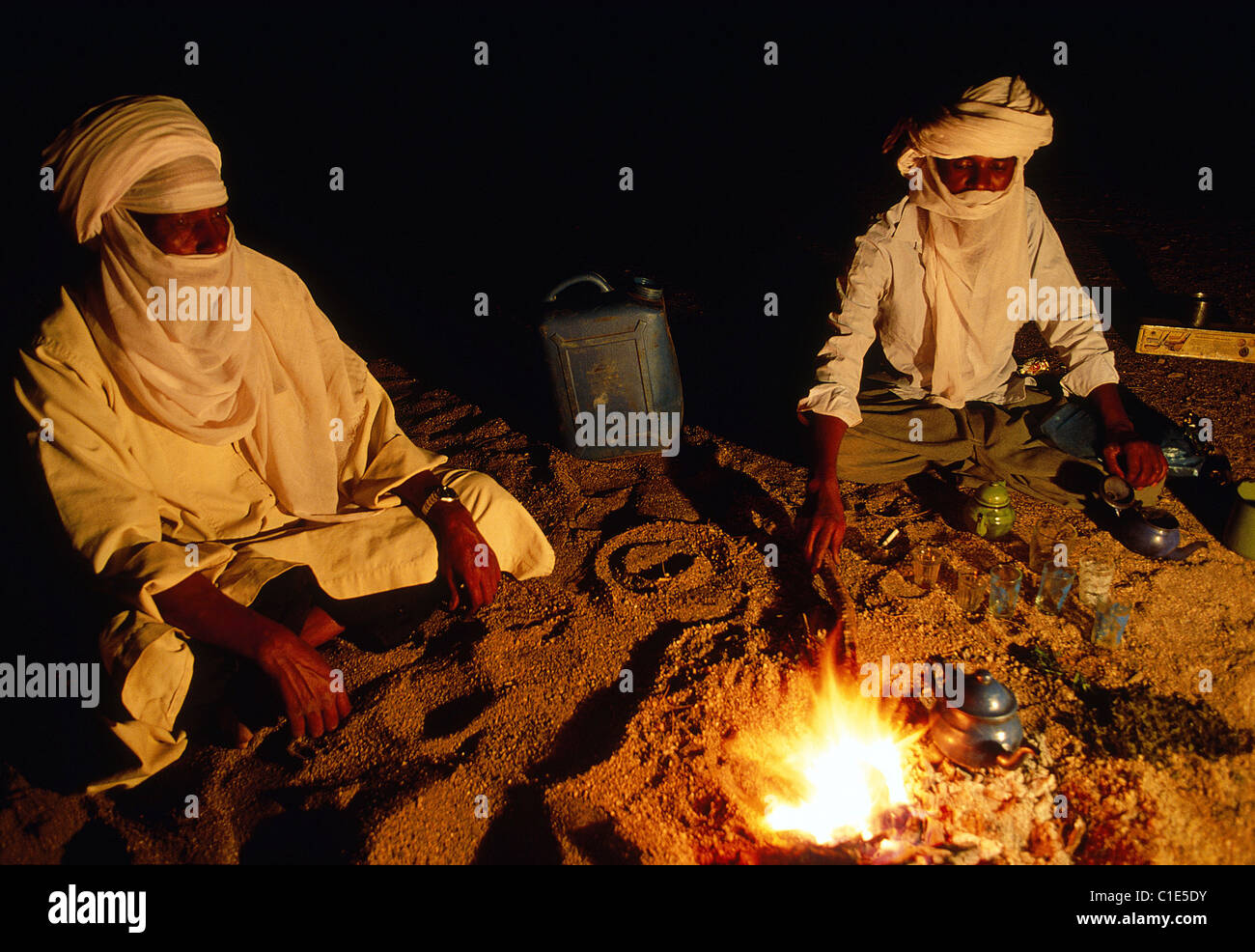 Algeria, region of sahara, Sahara, Hoggar mountains, Touaregs the ...