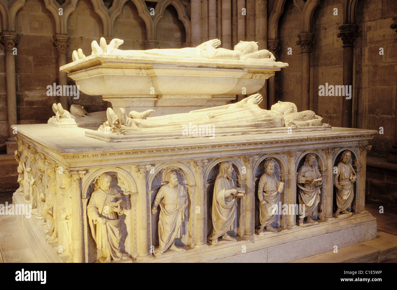 Tomb louis xii hi-res stock photography and images - Alamy