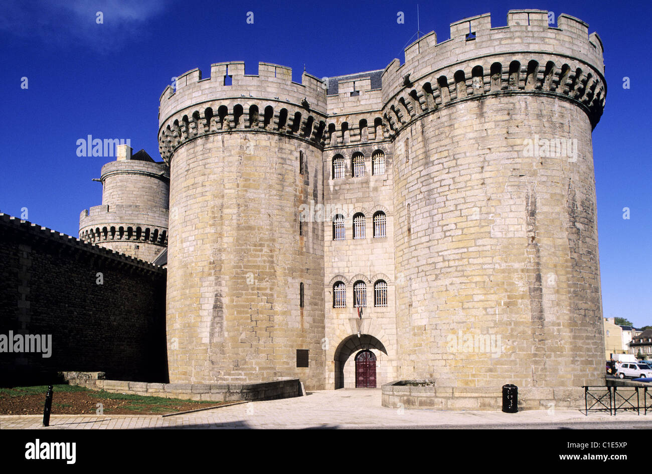 France, Orne, Alençon castle Stock Photo - Alamy