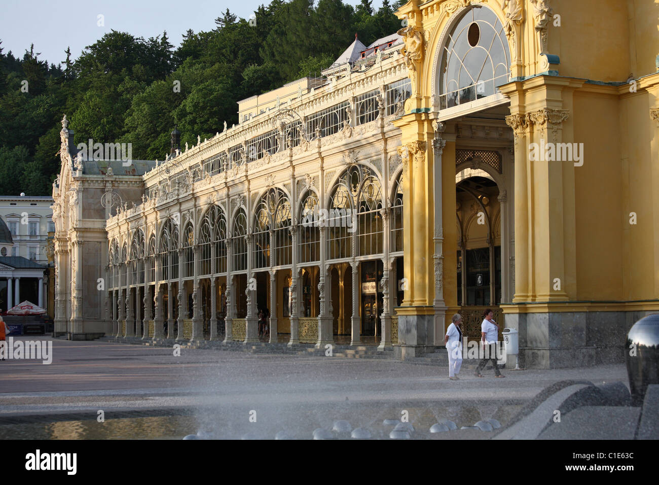 Czech colonnade spa architecture hi-res stock photography and images ...