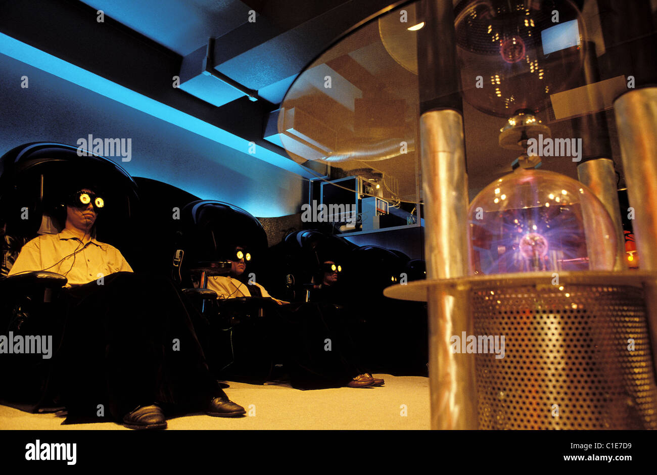 Japan, Honshu Island, Tokyo, Brain Mind Gymî relaxation in Roppongi ...