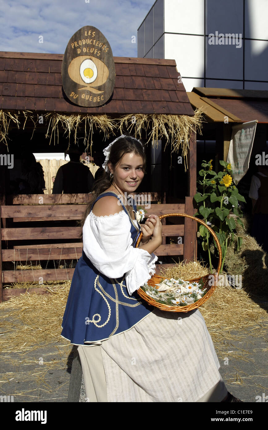 Canada quebec nouvelle france festival hi-res stock photography and ...
