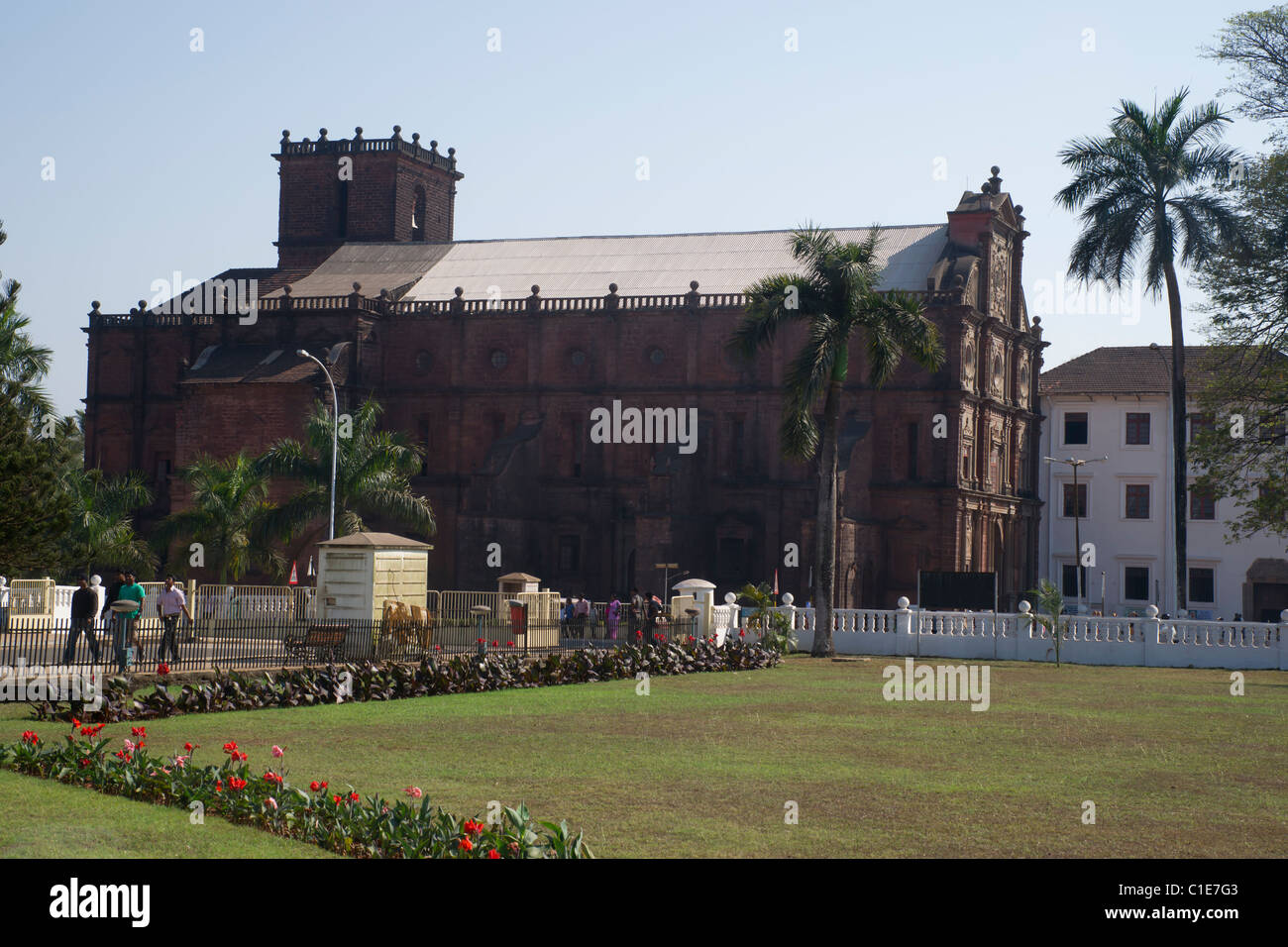Se' Cathedral and the church of St Francis of Assisi Old, Goa, India ...