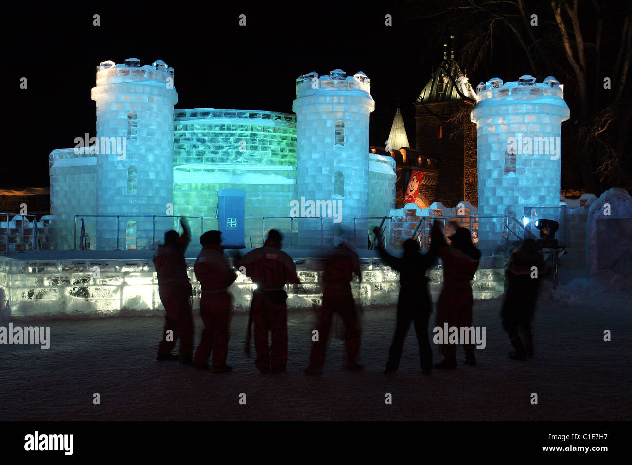 Quebec city winter carnival hi-res stock photography and images - Alamy