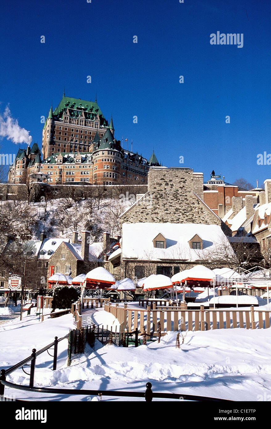 Canada, Quebec Province, Quebec City, Old Town listed World Heritage by ...