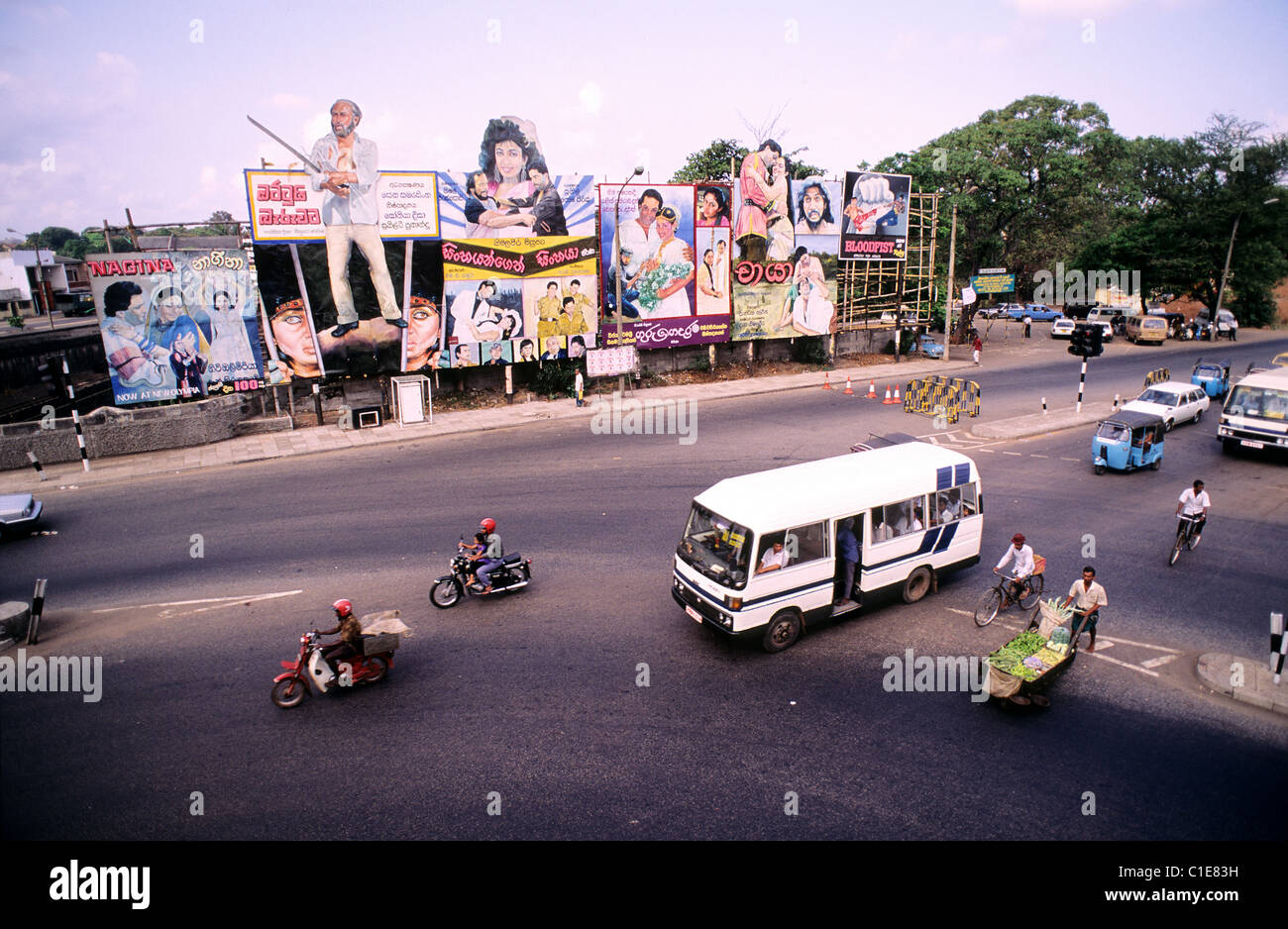 Sri Lanka, Colombo, cinema posters Stock Photo - Alamy