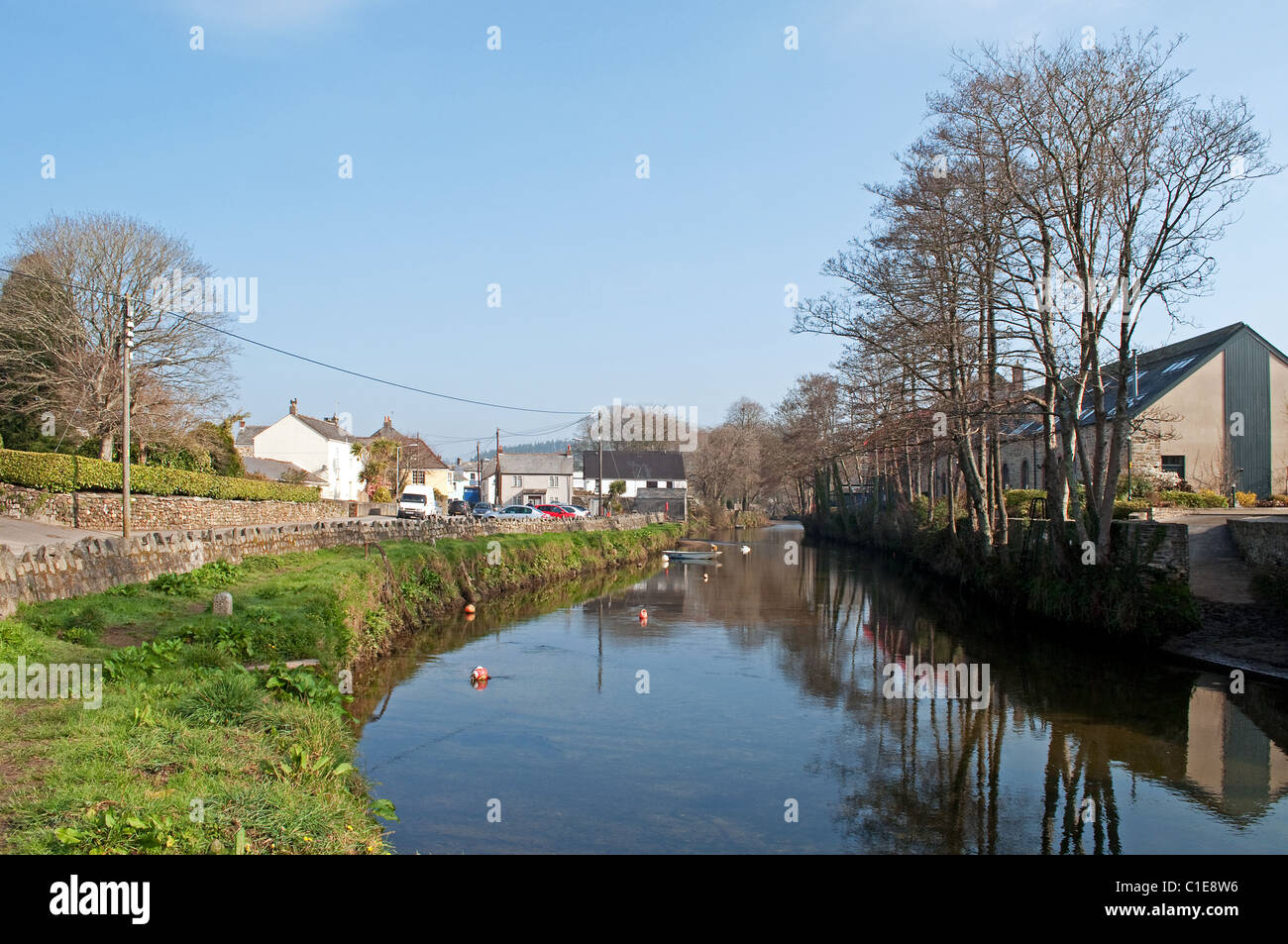 Lostwithiel river hi-res stock photography and images - Alamy