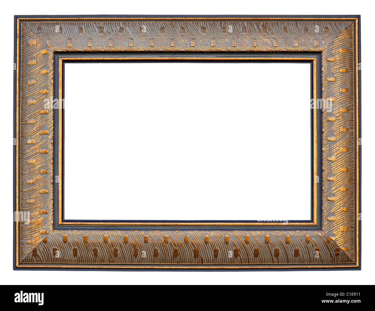 Classic golden frame decorative pattern hi-res stock photography and ...