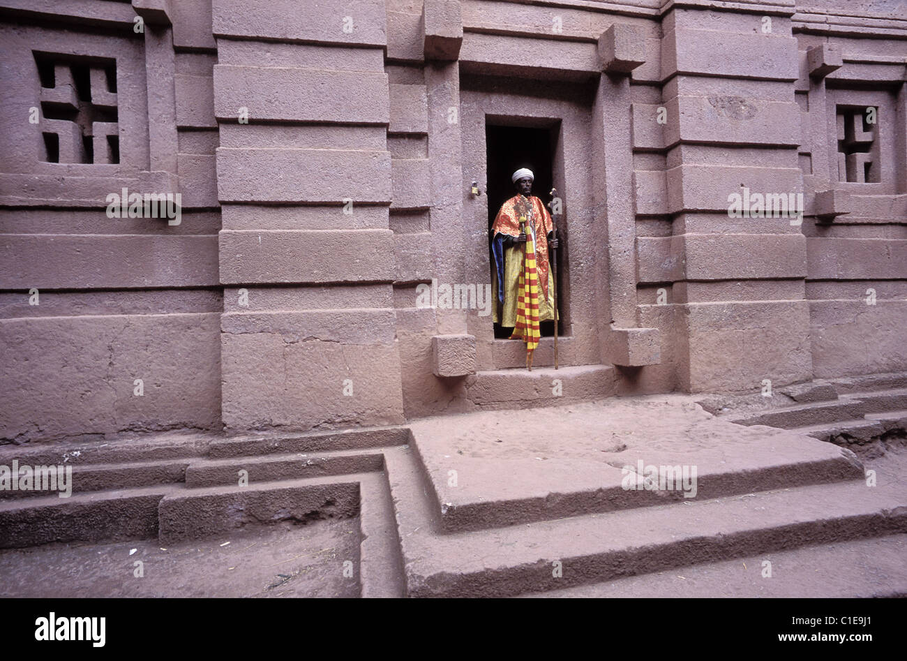 Ethiopia, Wollo region, Abyssinia, Lalibela village, Bieta Emmanuel ...