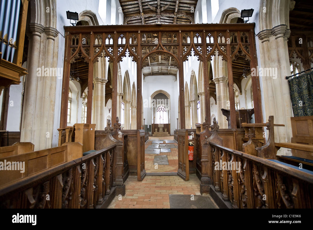 Blythburgh Church Holy Trinity Suffolk Stock Photo - Alamy