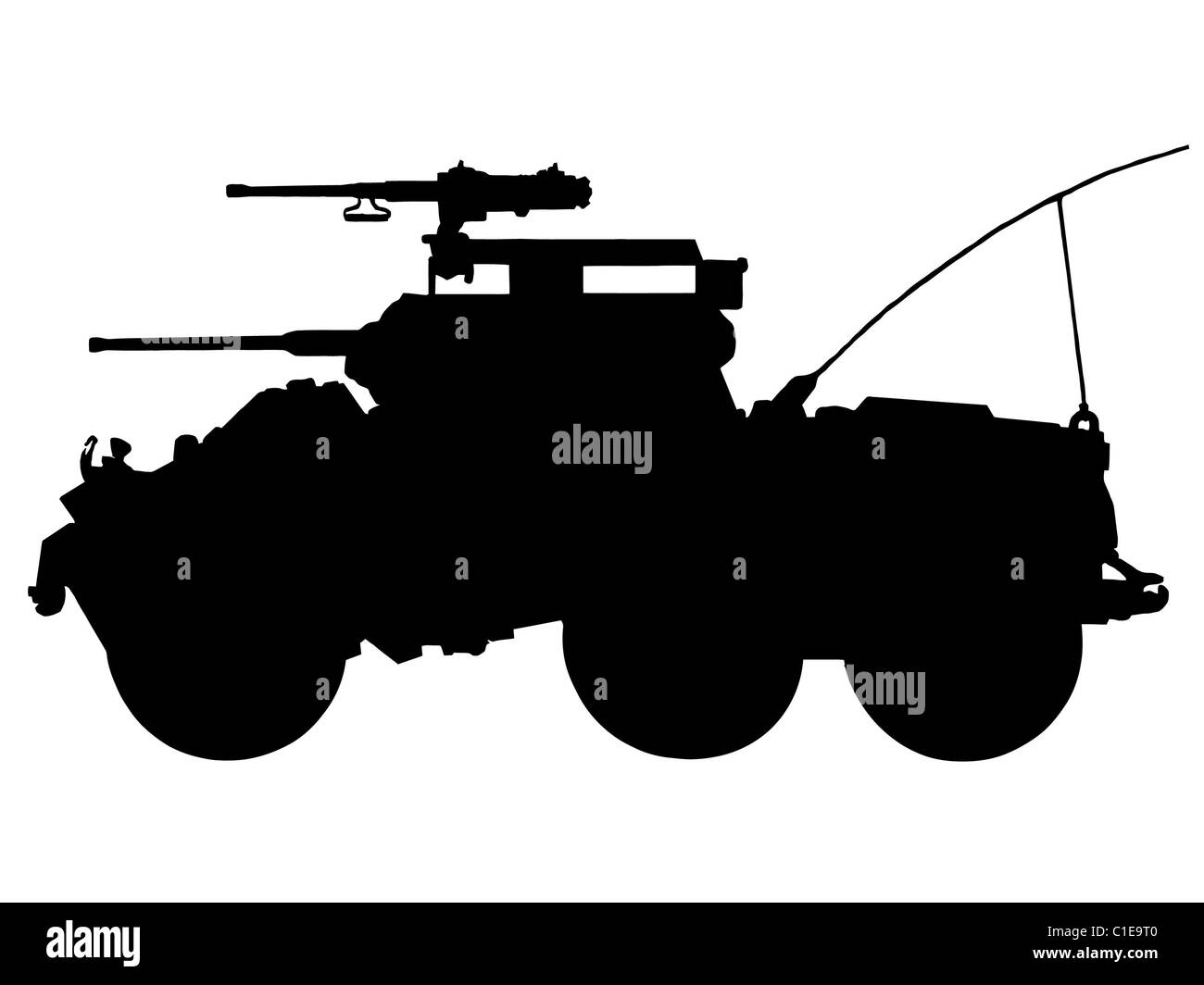 Ww2 american armoured car hi-res stock photography and images - Alamy