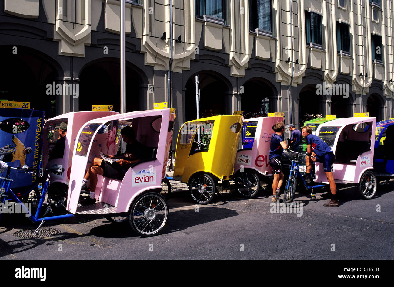 Germany, Berlin, rickshaw close to Gendarmenmarkt Stock Photo - Alamy