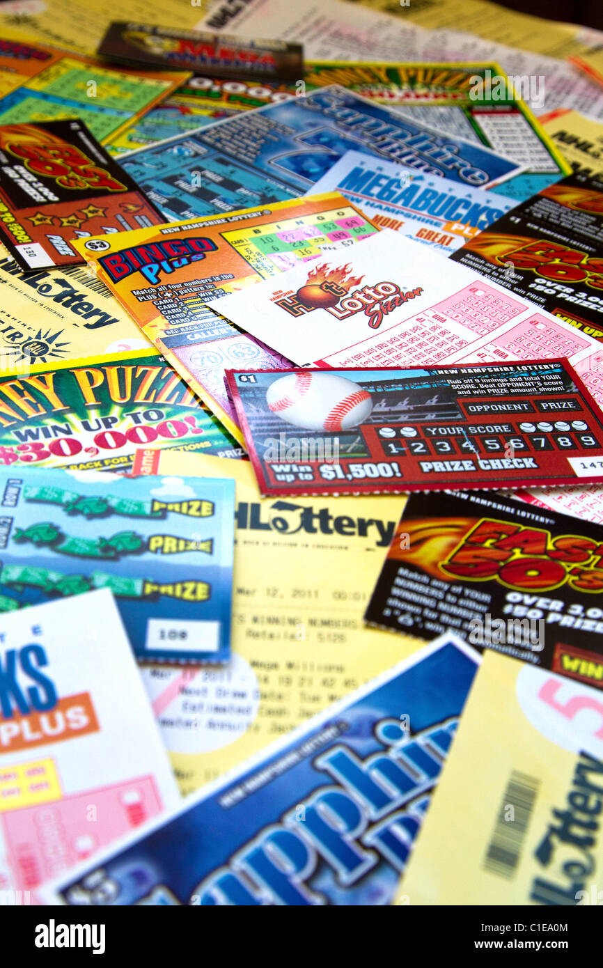 United lottery ticket hi-res stock photography and images - Alamy
