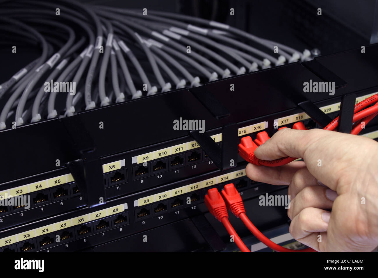 Multiple cables hi-res stock photography and images - Alamy