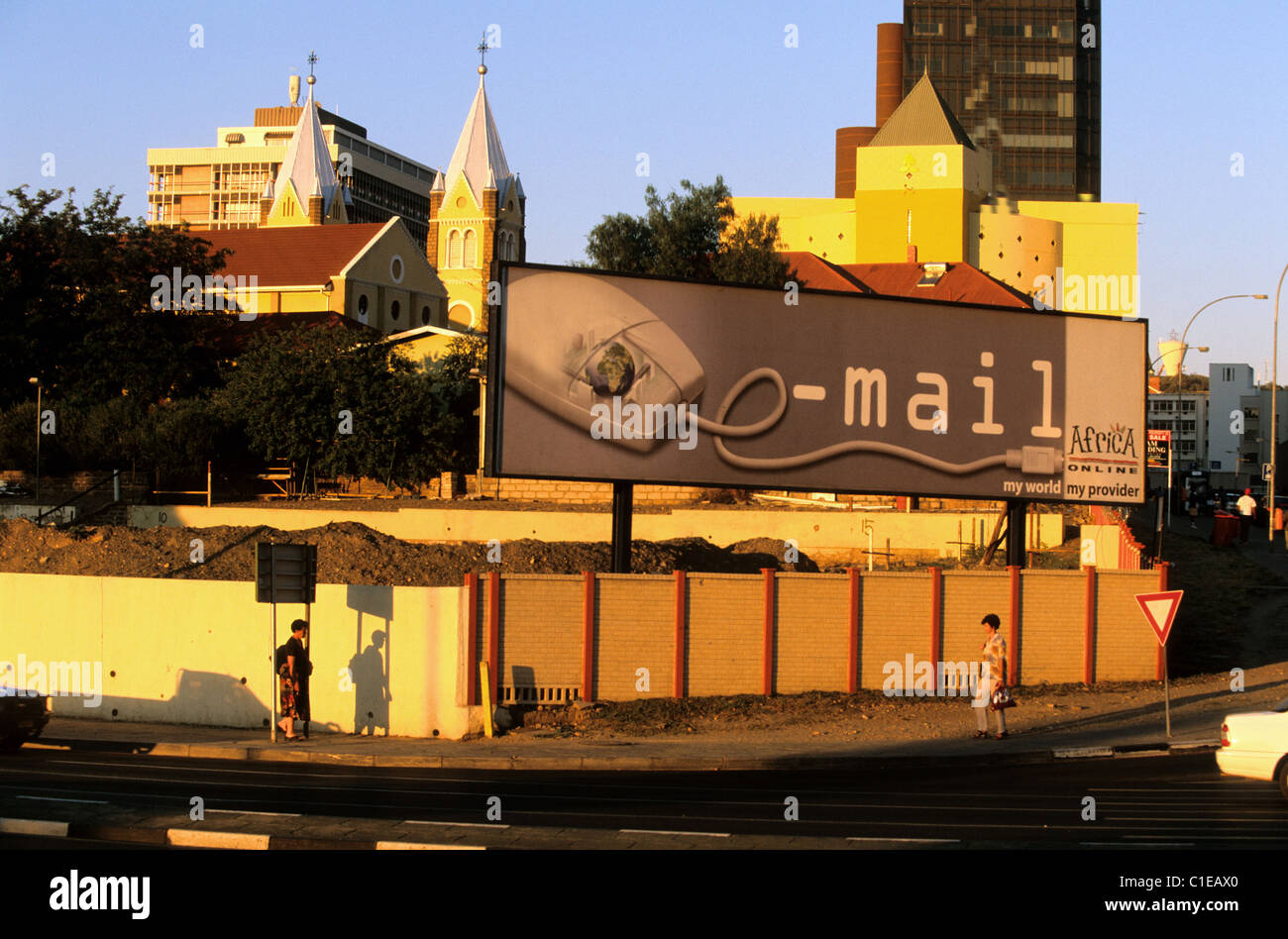 Namibia, Windhoek, downtown Stock Photo - Alamy