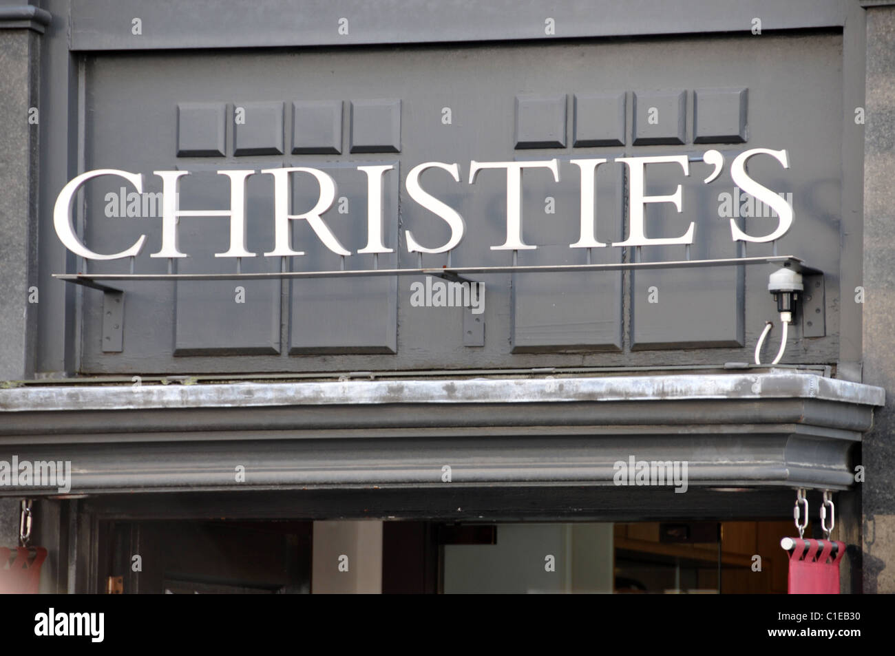 Christie's auction rooms Chelsea London Stock Photo - Alamy