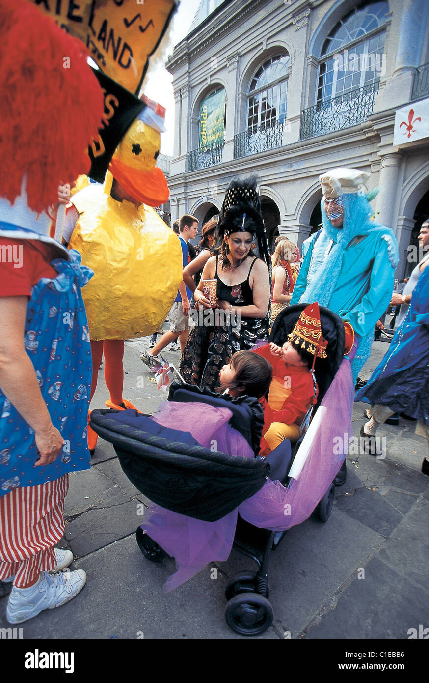 United States, Louisiana, the new orleans' carnival Stock Photo - Alamy