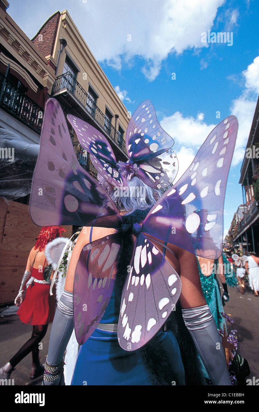 United States, Louisiana, the New Orleans' carnival Stock Photo - Alamy